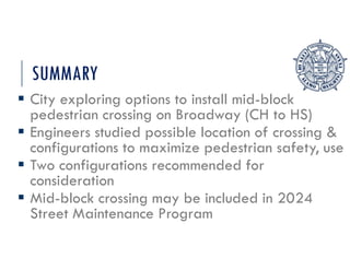 PPT Item # 12 - Midblock Pedestrian Crossing Improvement | PPT