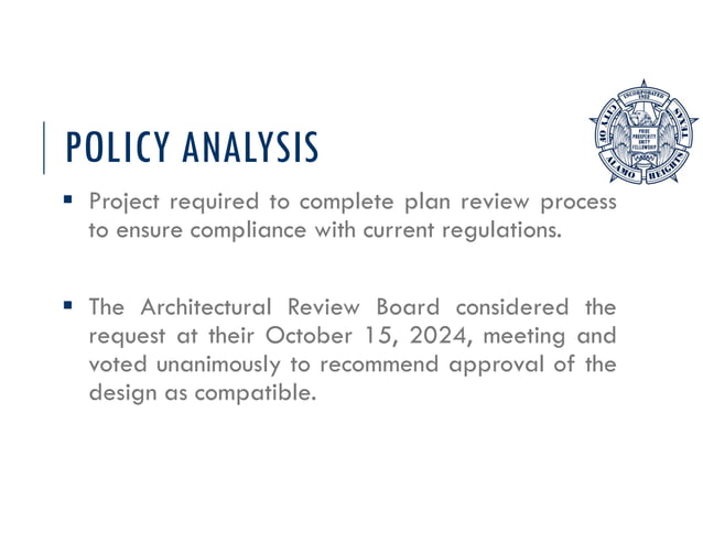 PPT Item # 4 - 215 Argyle Avenue Powerpoint | PDF