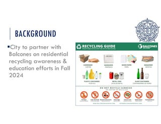 PPT Item # 4 - Balcones Recycling Agreement | PPT