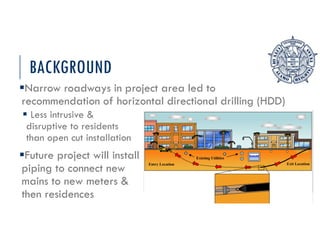 PPT Item # 5 - Water Main Installation HDD | PDF