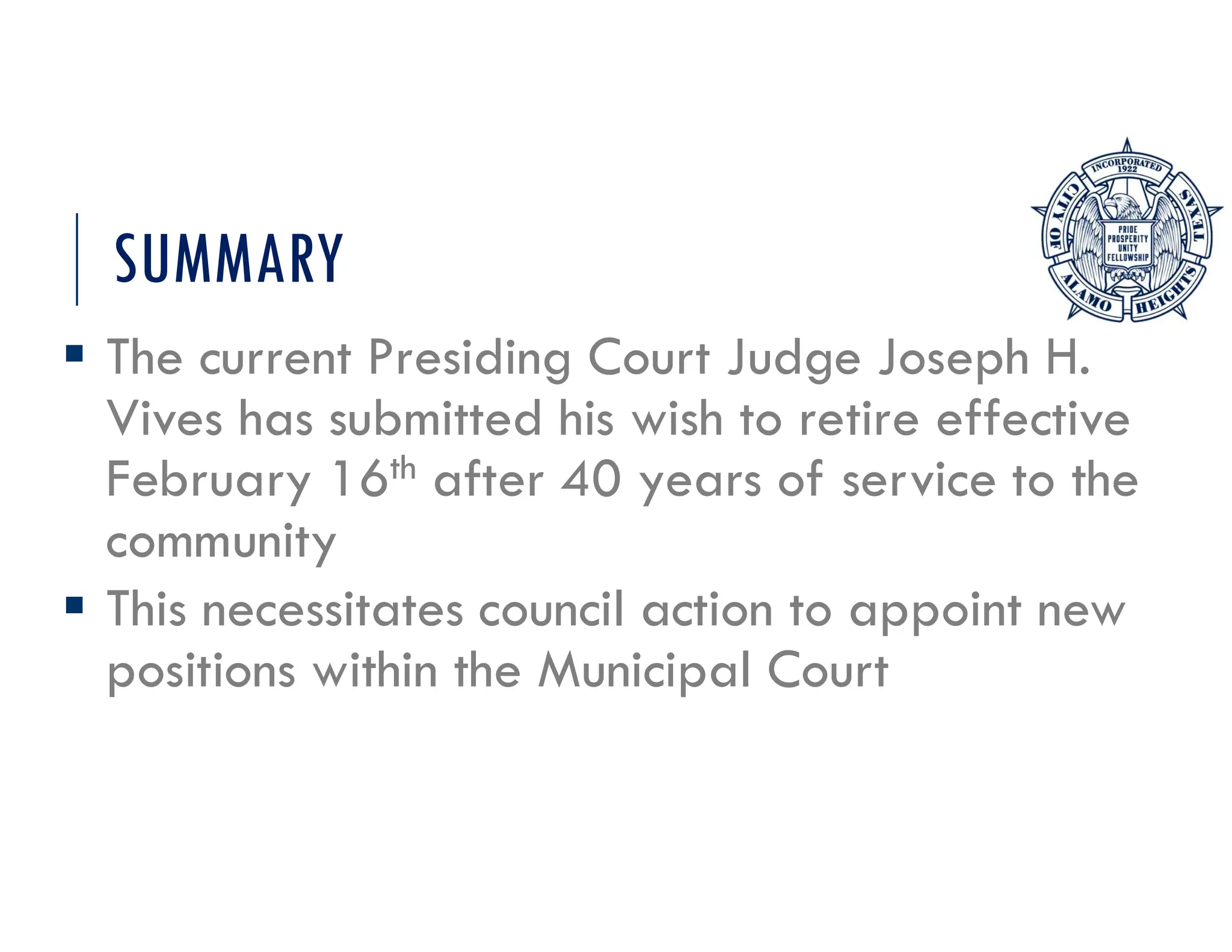 PPT Item # 6 - Municipal Court Appointments | PDF