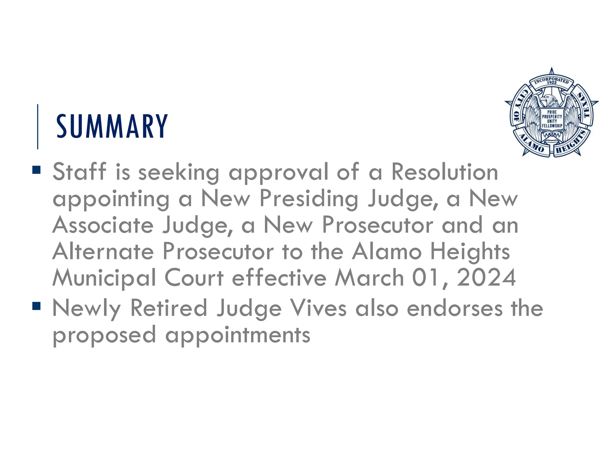 PPT Item # 6 - Municipal Court Appointments | PDF