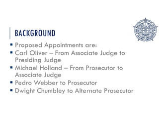 PPT Item # 6 - Municipal Court Appointments | PDF