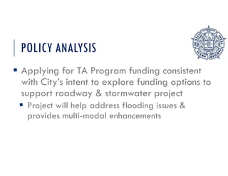 PPT Item # 7 - TxDOT TA Application | PDF