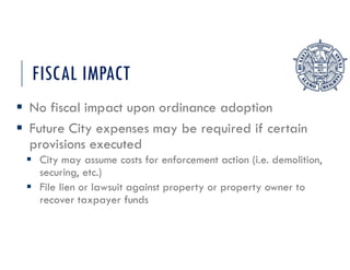 PPT Item #s 5.6 - Dangerous Structures | PDF