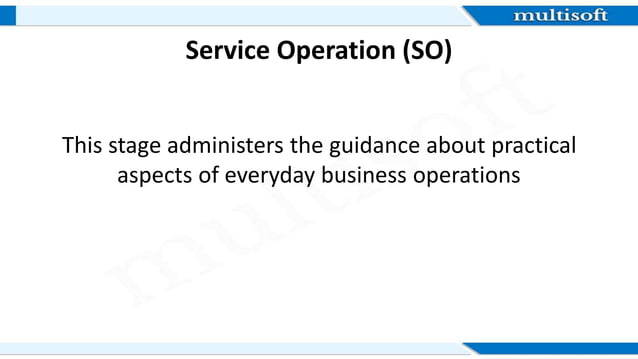 ITIL® and 5 stages of Service Lifecycle | PPTX | Information Services ...