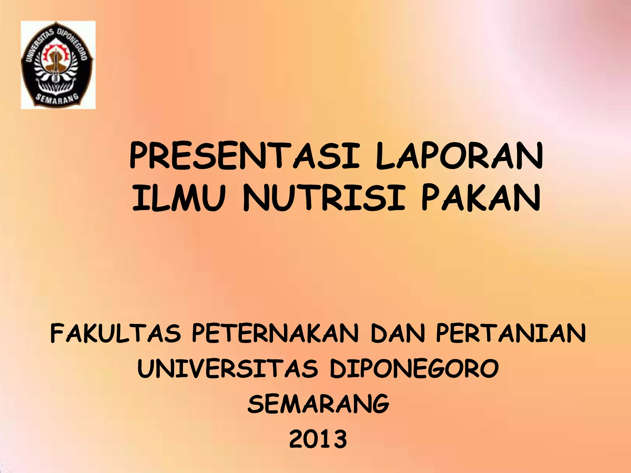 Pengenalan Jenis Rumput dan Legum | PPTX