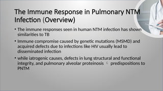 non tuberculosis mycobacterial lung diseases.pptx