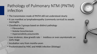 non tuberculosis mycobacterial lung diseases.pptx