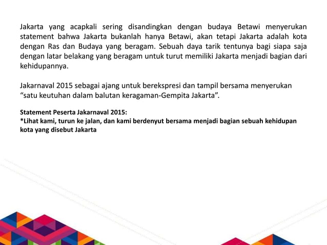 Ppt jakarnaval2015 kend_hias upt | PPTX