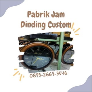 0895-2669-3546, Aneka Jam Dinding | PDF