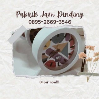 0895-2669-3546, Aneka Jam Dinding | PDF