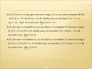 Calculus of One Variable | PPT