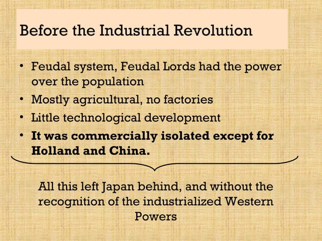 Industrial Revolution Japan by Josefina and Julieta | PPT