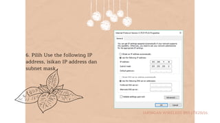 Ppt jaringan bss_tk2b_16 | PPTX