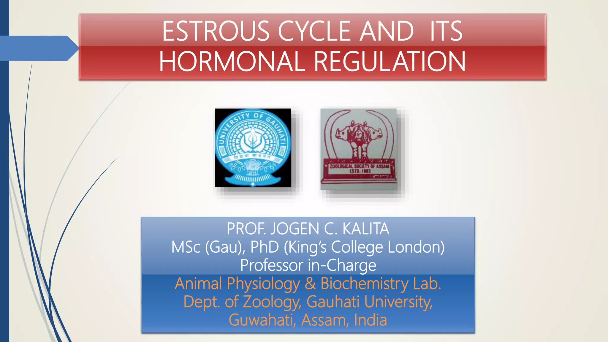 Estrous Cycle and Its Hormonal Regulation | PPTX