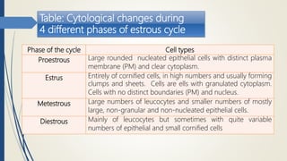 Estrous Cycle and Its Hormonal Regulation | PPTX
