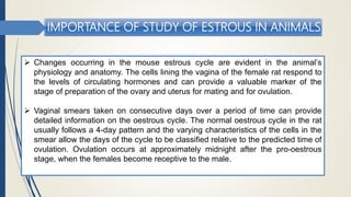 Estrous Cycle and Its Hormonal Regulation | PPTX