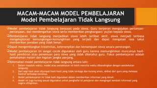 PPT JENIS- JENIS MODEL PEMBELAJARAN.pptx