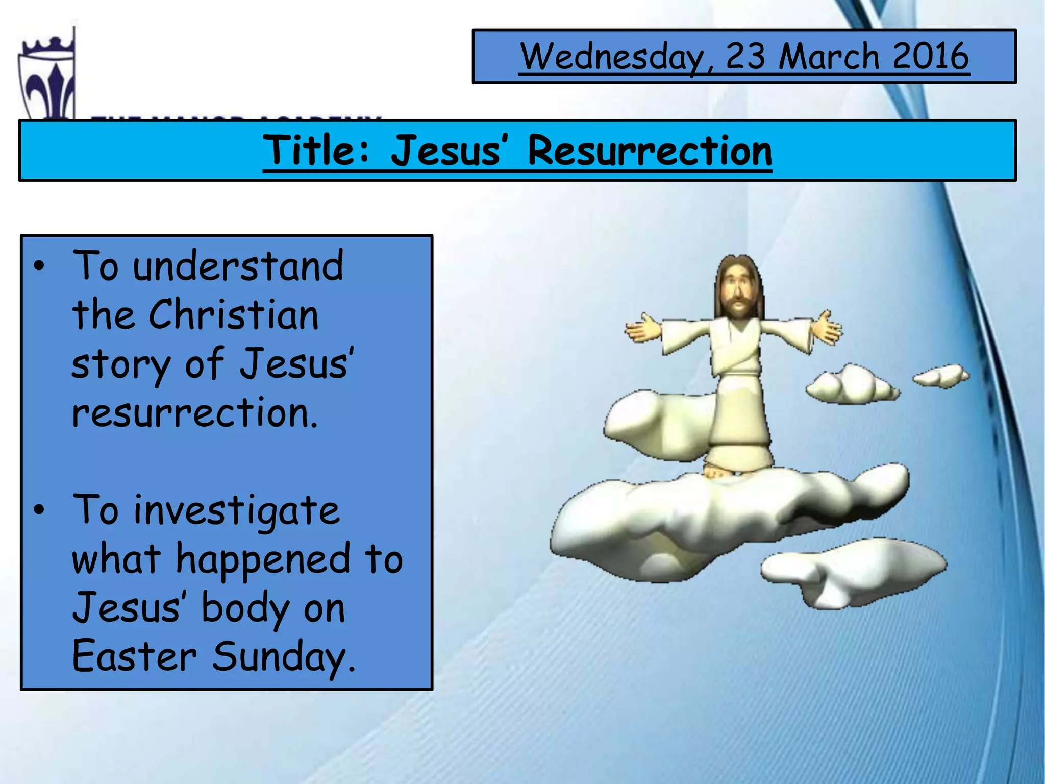 Ppt Jesus Resurrection Pptx
