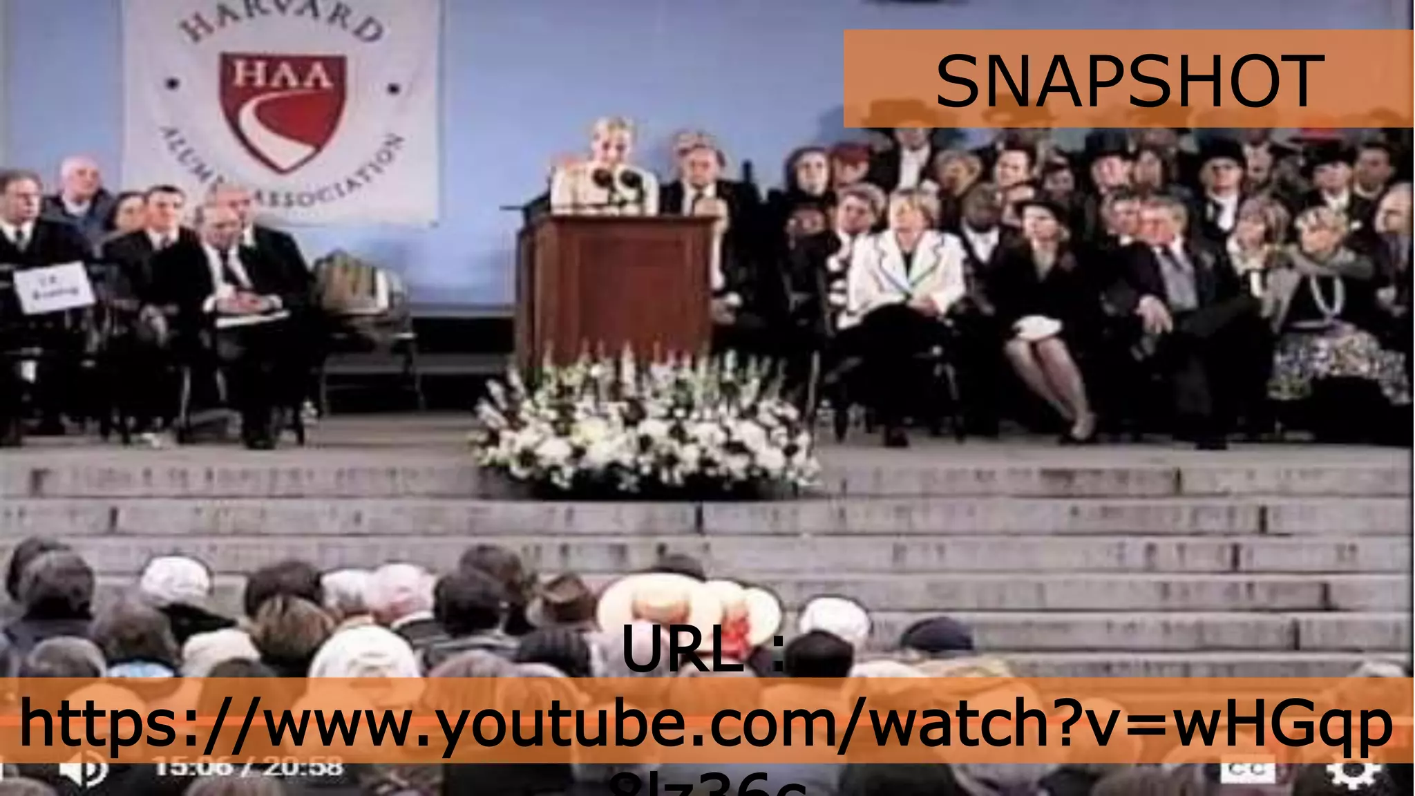 J.K. Rowling speech at Harvard | PPTX