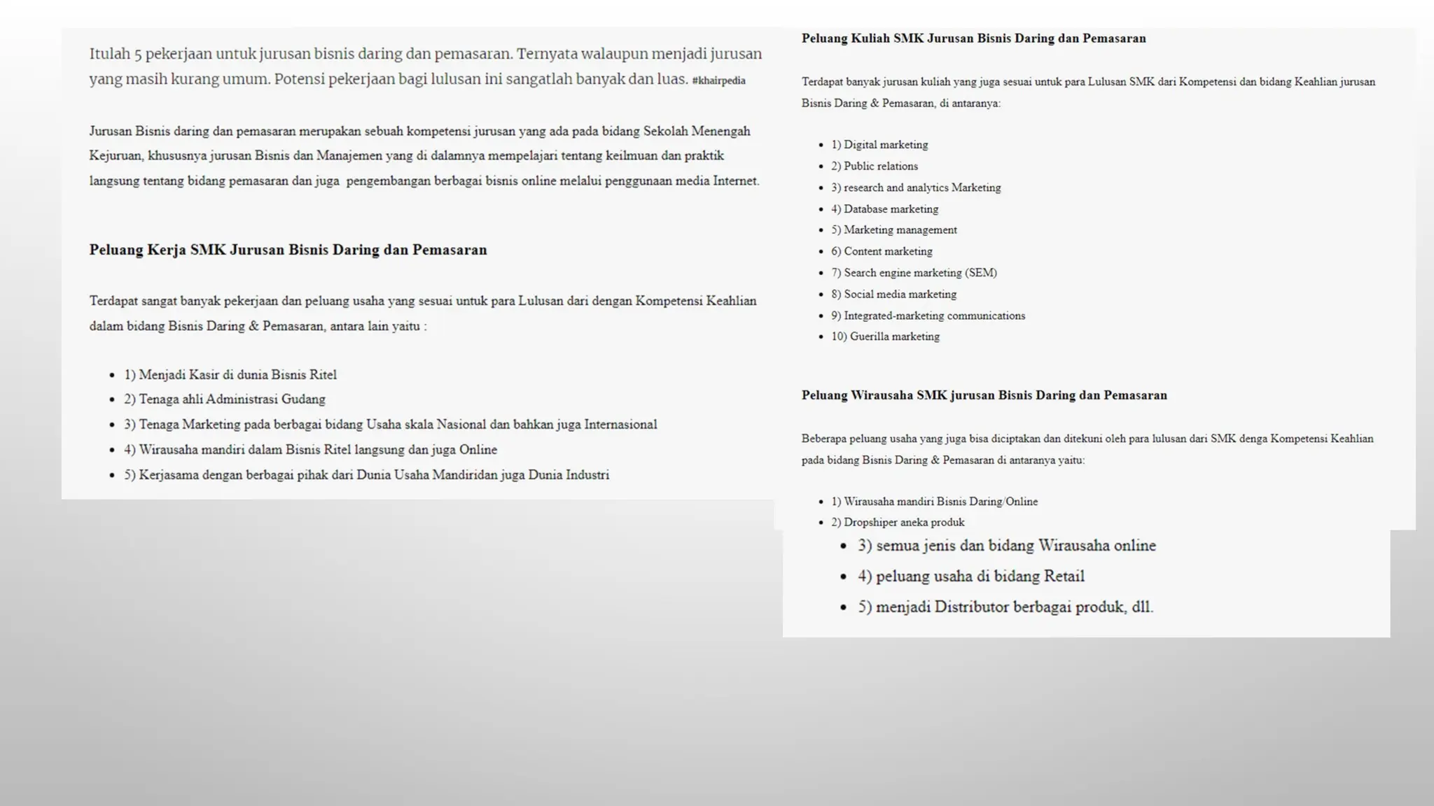 ppt job profile kelas x smk materi ngajar guru produktif | PPTX