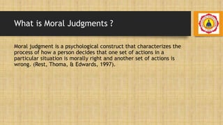 "The Objectivity of Moral Judgments" by G.E Moore | PPT
