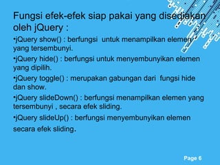 Ppt jquery | PPT