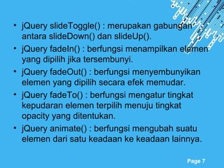 Ppt jquery | PPT