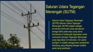 JARINGAN TEGANGAN MENENGAH (JTM) | PPTX
