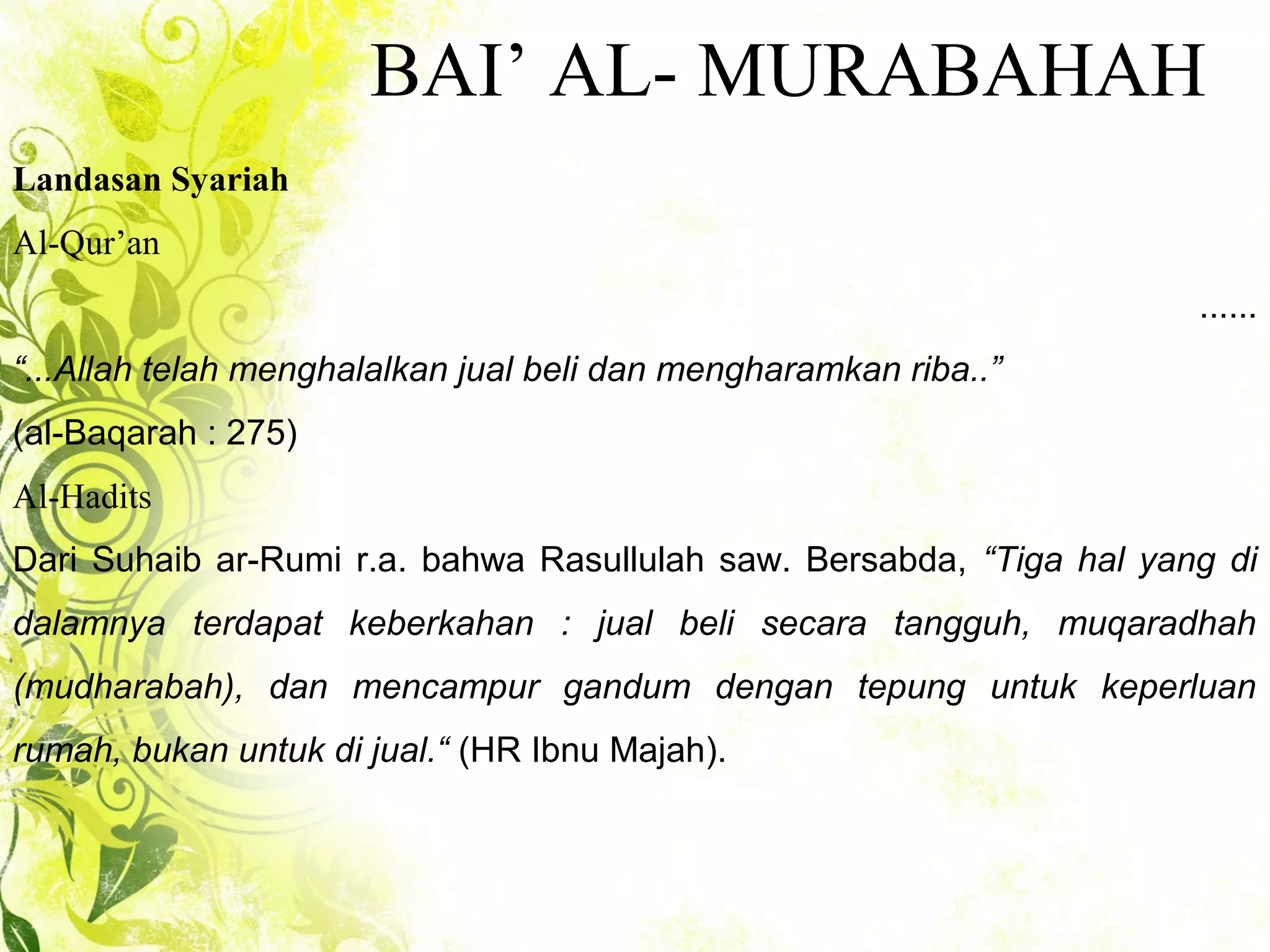 Ppt jual beli syariah | PPT