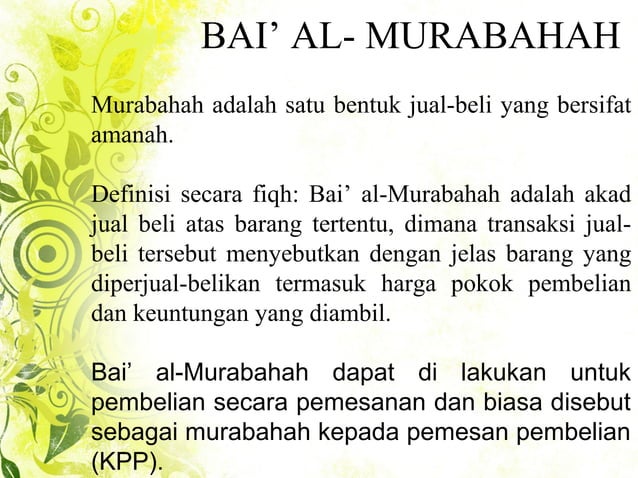 Ppt jual beli syariah | PPT