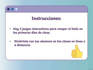 PPT Juegos para Romper el Hielo.pptx