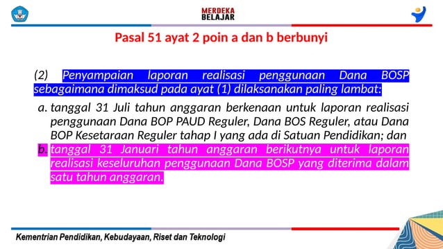 PPT JUKNIS PENGGUNAAN DANA BOSP TAHUN 2024 | PPTX