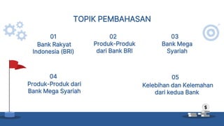Makalah Produk-Produk Bank BRI dan Mega Syariah | PDF