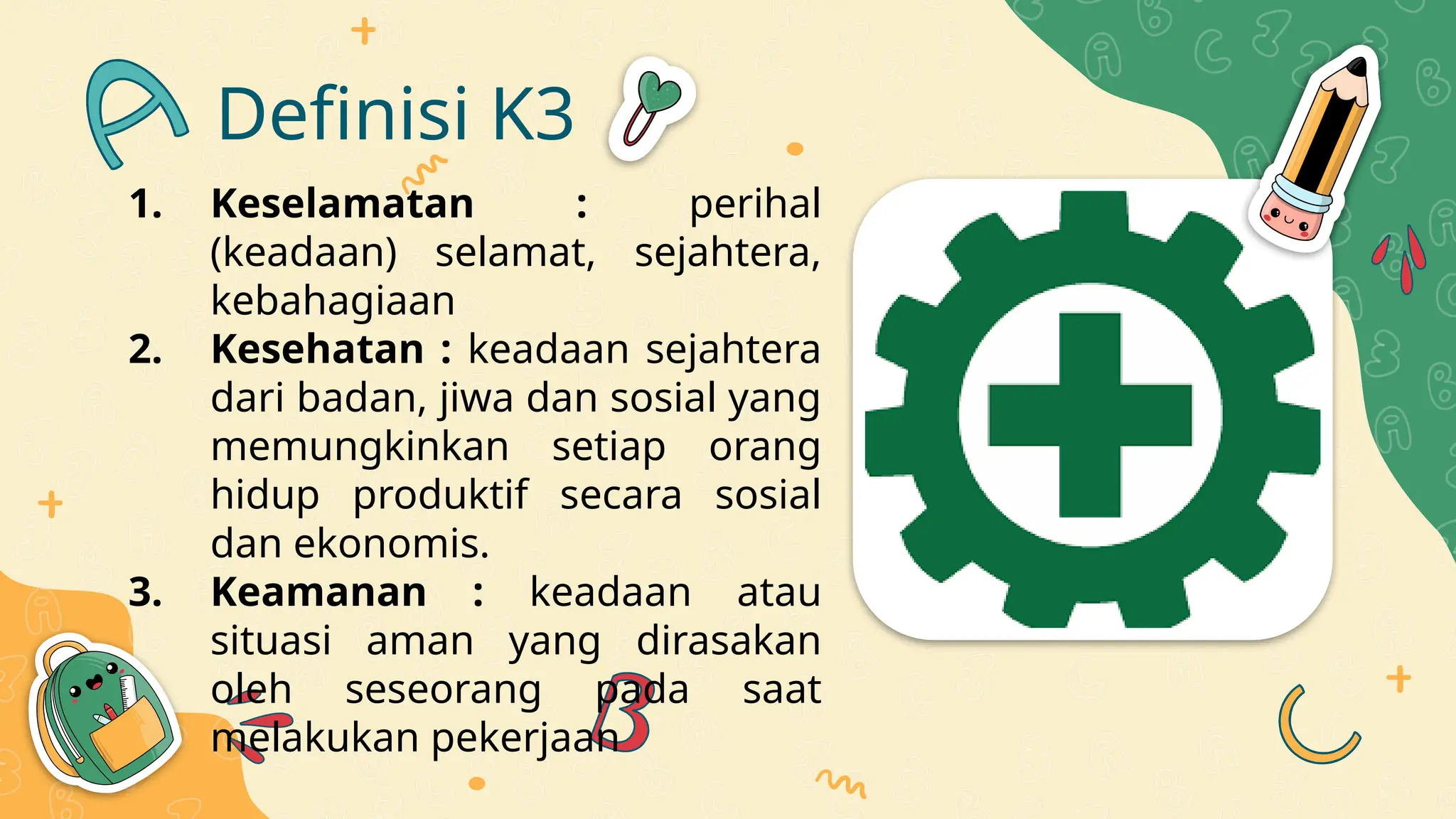 Keselamatan dan Kesehatan Kerja (K3) PPT | PPTX