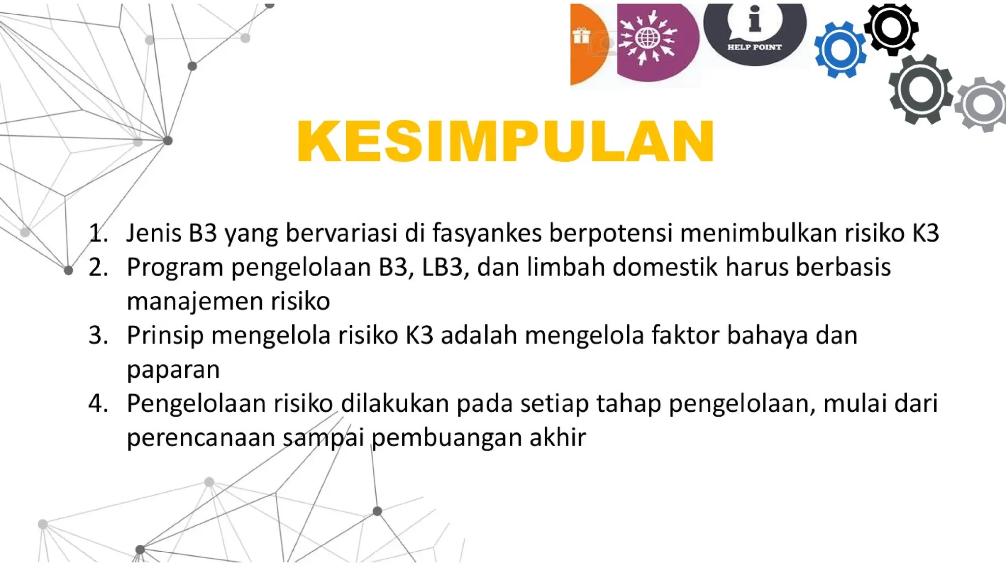 PPT identifikasi potensi bahaya dan manajemen resika K3 di fasyankes | PPTX