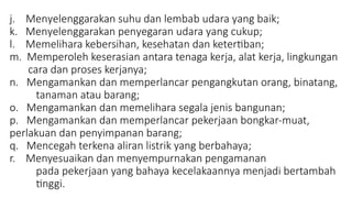 PPT Dasar dasar kesehatan dan keselamtan kerja ( K3) | PPTX