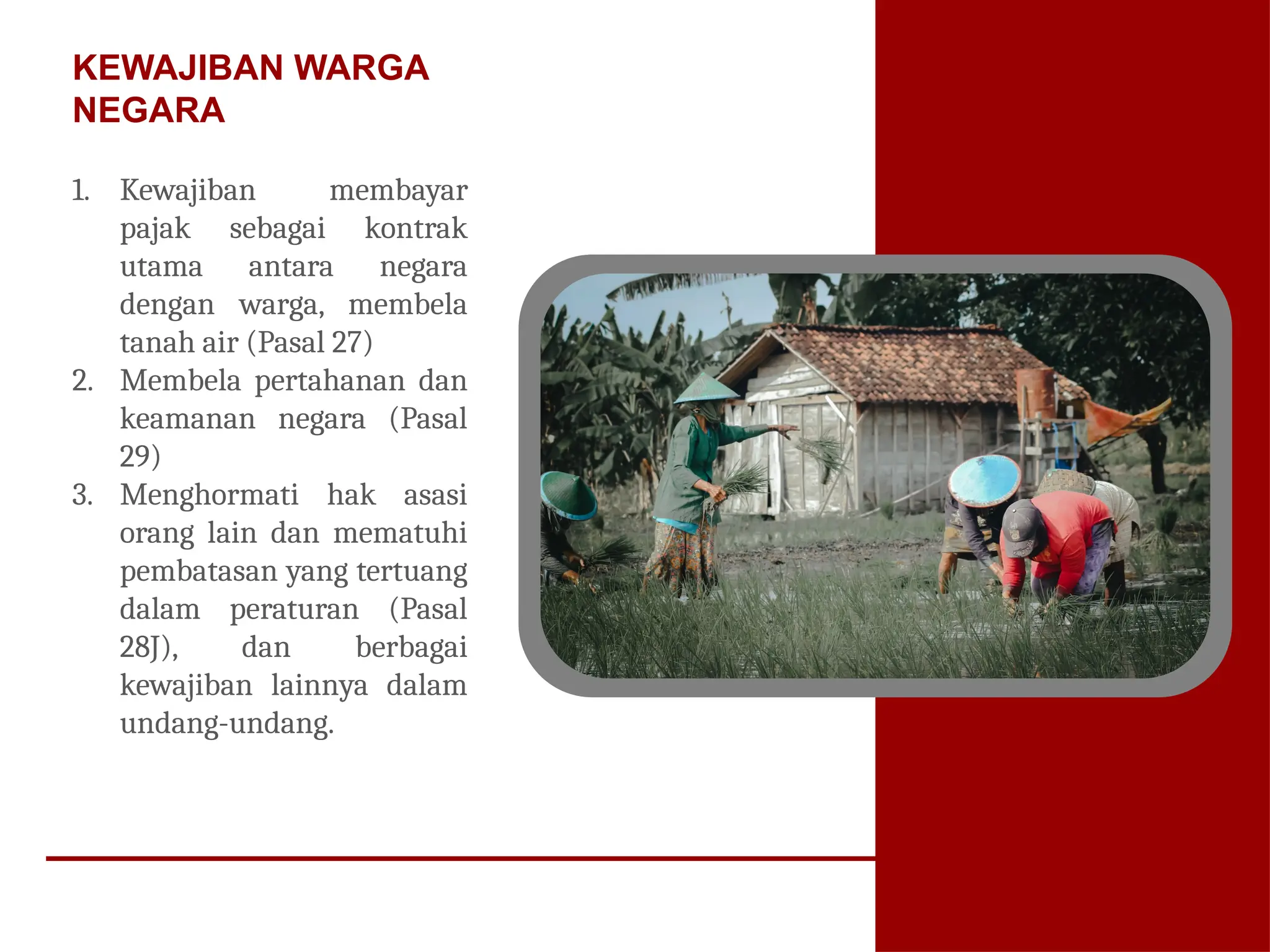 PPT Peranan Warga Negara dalam berbangsa dan bernegara | PPTX