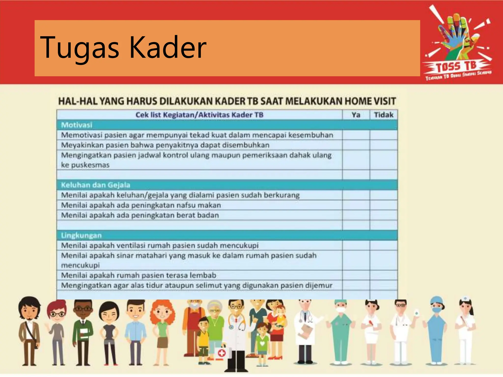 PPT KADER TBC PELATIHAN PENYEGARAN KADERpptx | PPTX