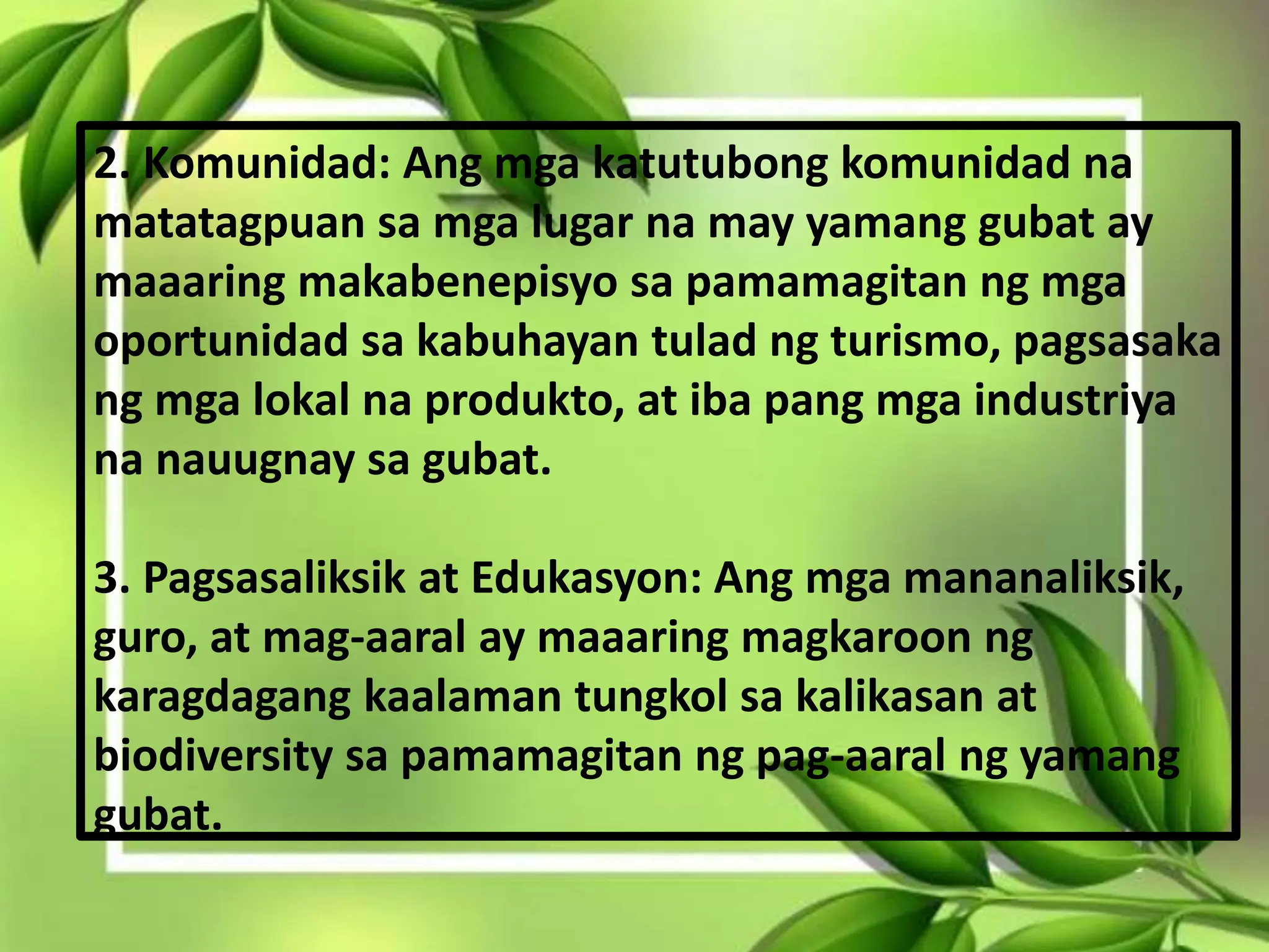 Mga Likas na Yaman " Kagubatan at .pptx