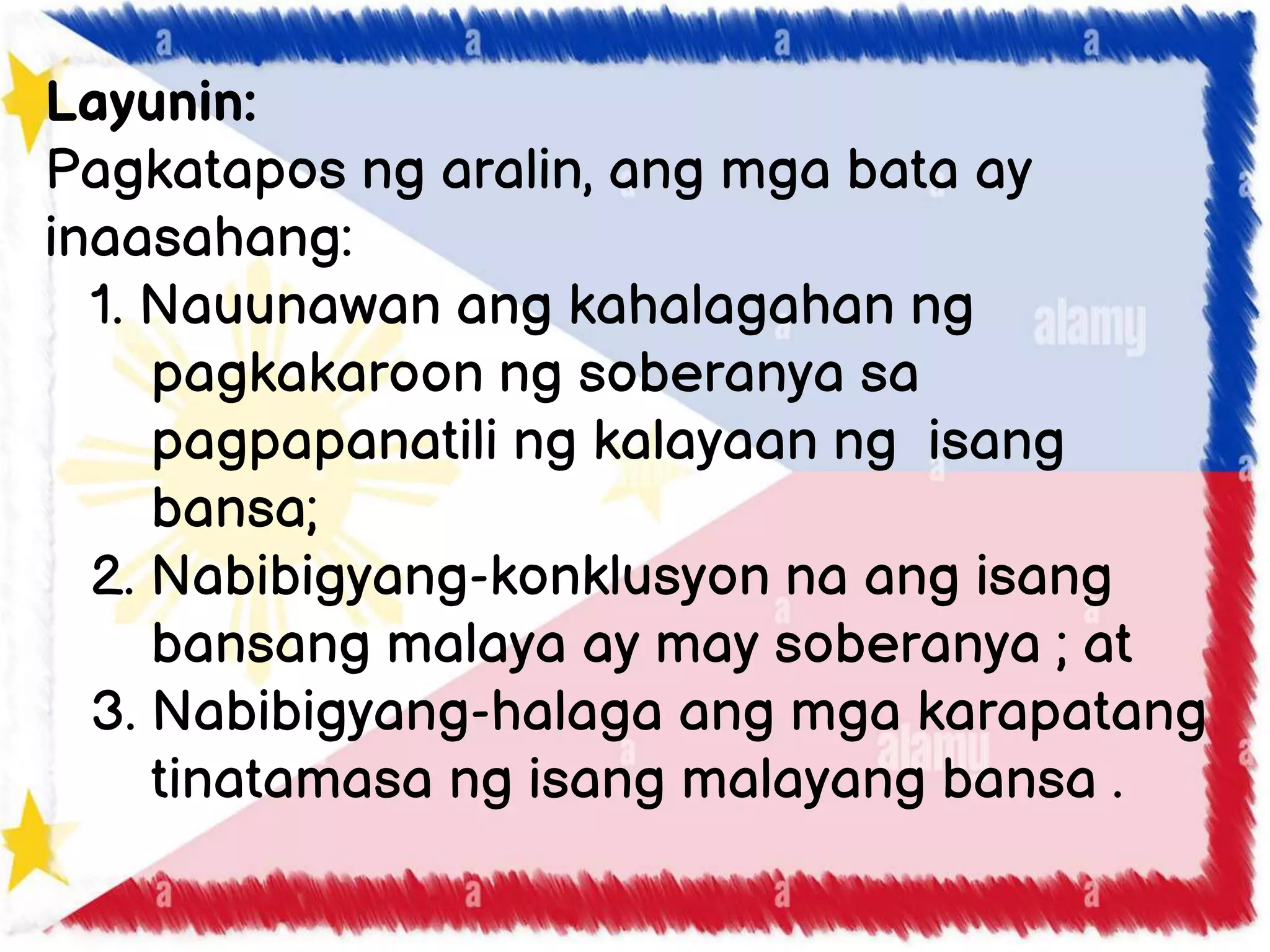 KAHALAGAHAN-NG-SOBERANYA | PPSX