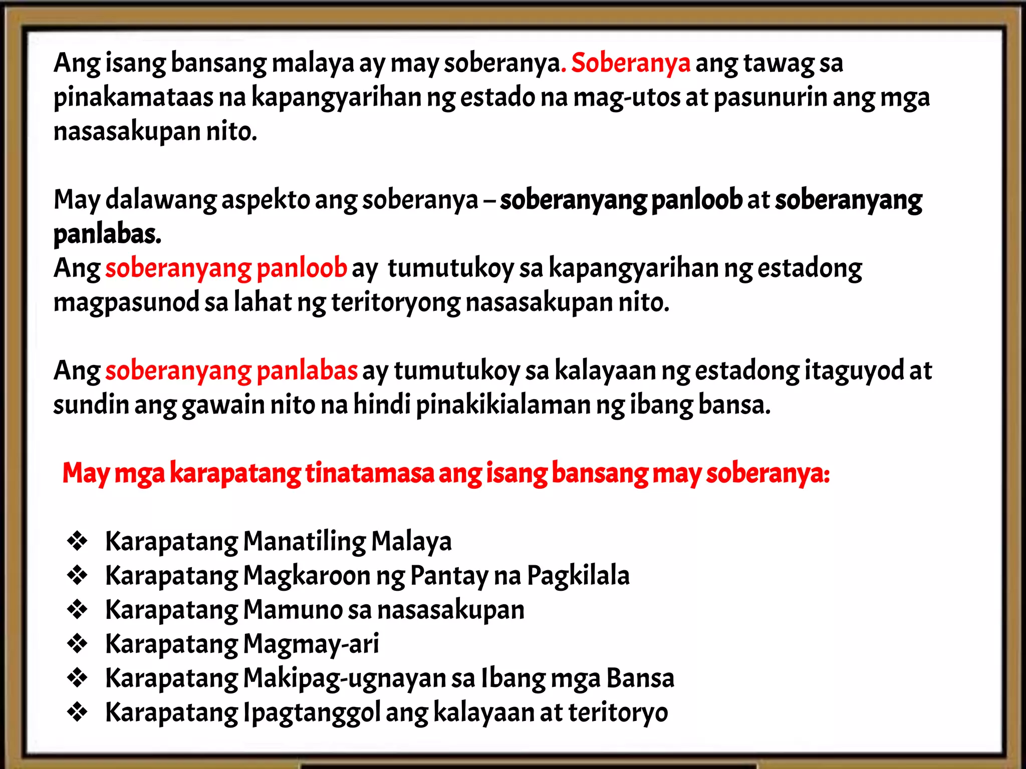 KAHALAGAHAN-NG-SOBERANYA | PPSX