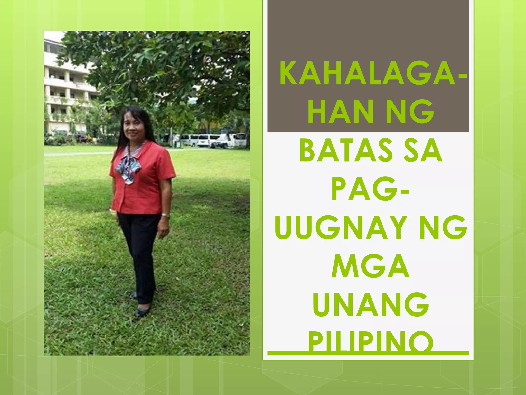 Ppt kahalagahan ng batas | PPTX