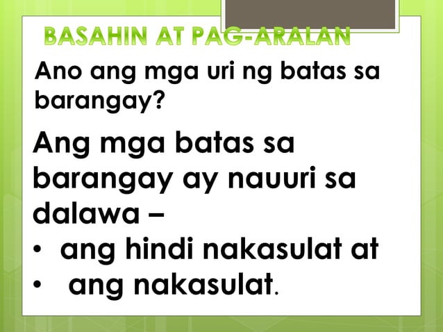 Ppt kahalagahan ng batas | PPTX