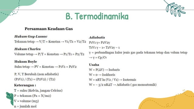 Ppt kalor dan termodinamika | PPTX