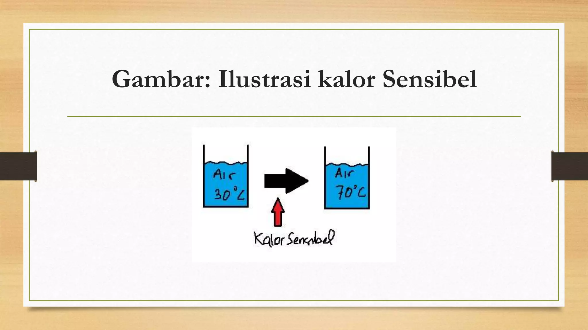 Ppt kalor sensibel & laten | PPTX