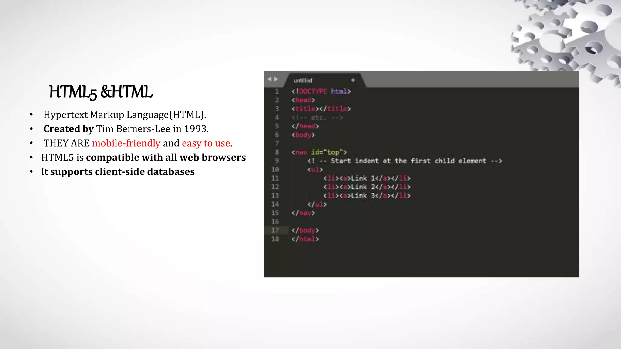 Front end development | PPTX