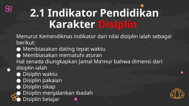 ppt karakter pendidikan kel 13.pptx Pelaksanaan Pendidikan Karakter di sekolah dengan penerapan ...