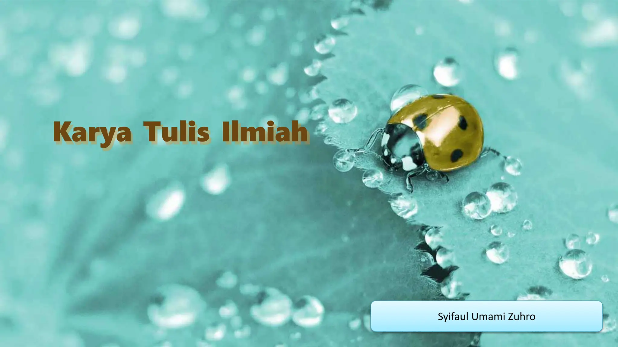 PPT KARYA TULIS ILMIAH XI GENAP SMA KELAS XII | PPTX